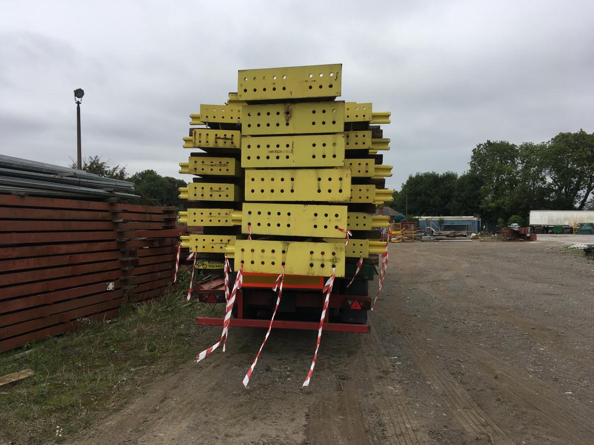 240 ft x 91 ft x 19 ft - (73.1m x 27.7m x 5.8m) | Used Steel Building ...